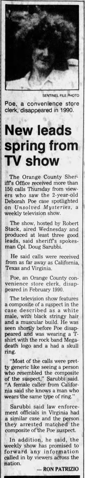 Quick Entry #5: Where is Deborah Poe? - CrimeBlogger1983