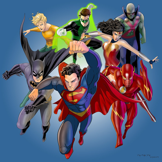 DC in the 80s: Andrew Runion's DC fan art