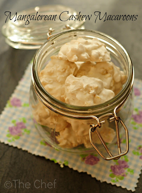 The Chef: Mangalorean Cashew Macaroons