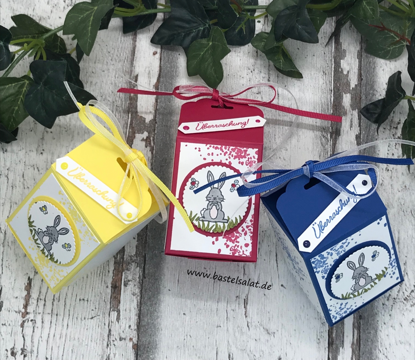 Österliche Überraschungsboxen… – bastelsalat