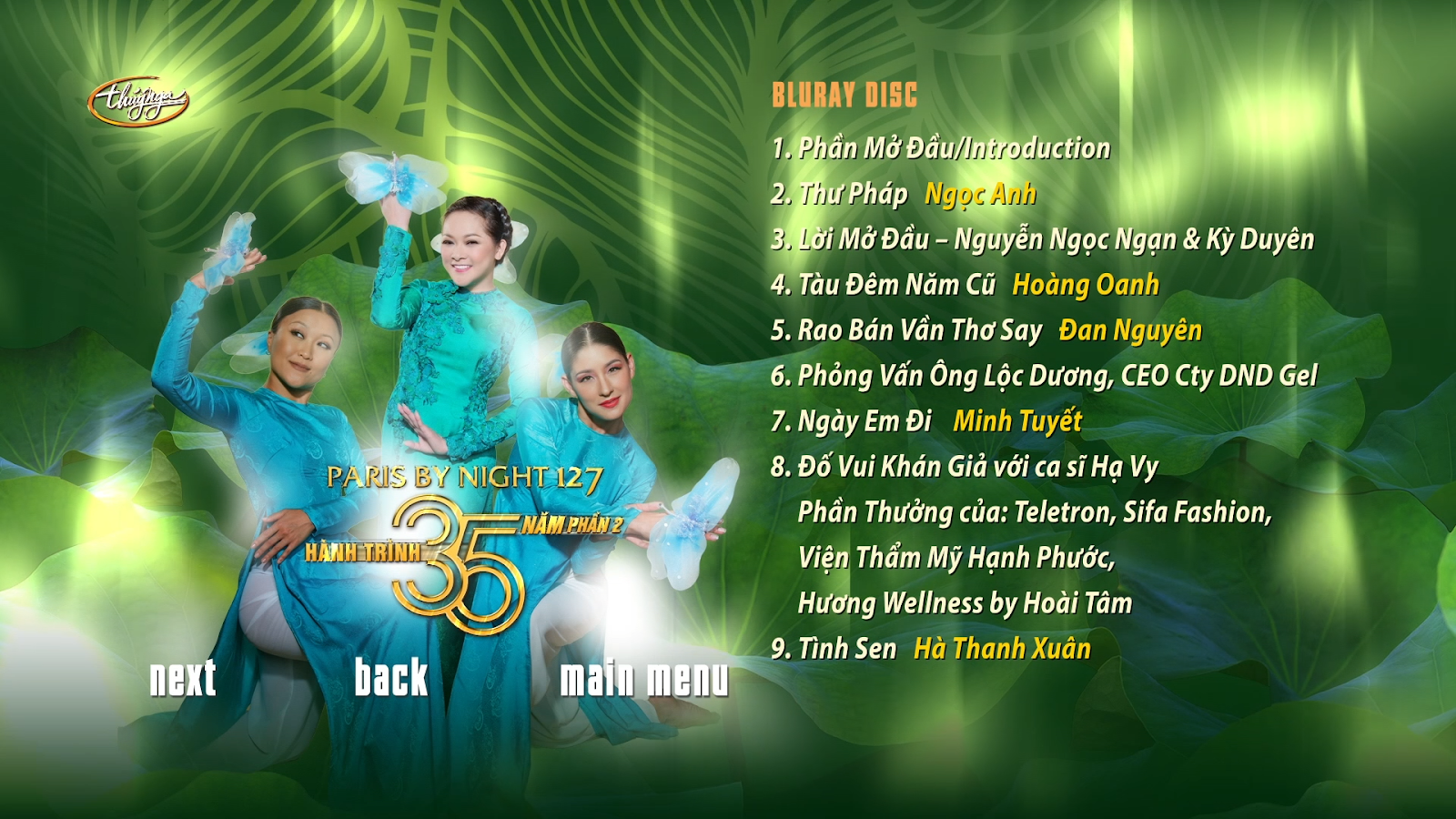 [PBN 127 ISO] Paris by Night 127: Hành Trình 35 Năm P2 1080i Blu-ray ...