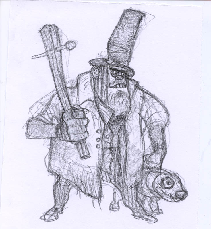 Mythwood - The Art of Larry MacDougall: Designing Oliver Part One ...