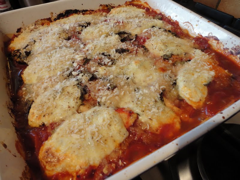 Babaduck: Chicken & Aubergine Parmigiana