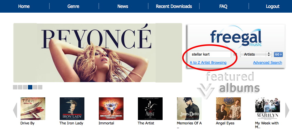 Past, Imaginary, and Future: How to Use Freegal from your library
