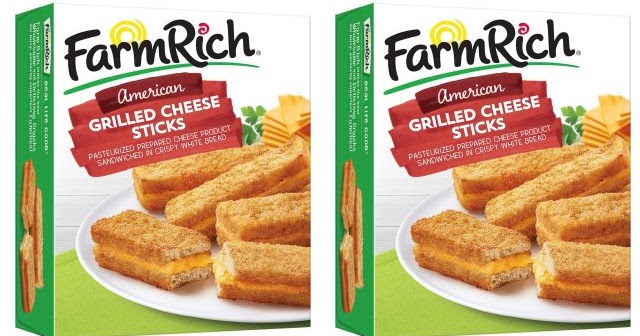 Farm Rich Adds Several New Products Including Grilled Cheese Sticks