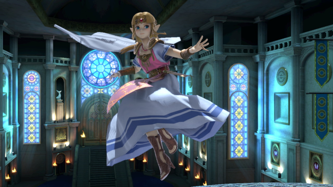 Anime Feet: Super Smash Bros Ultimate: Zelda