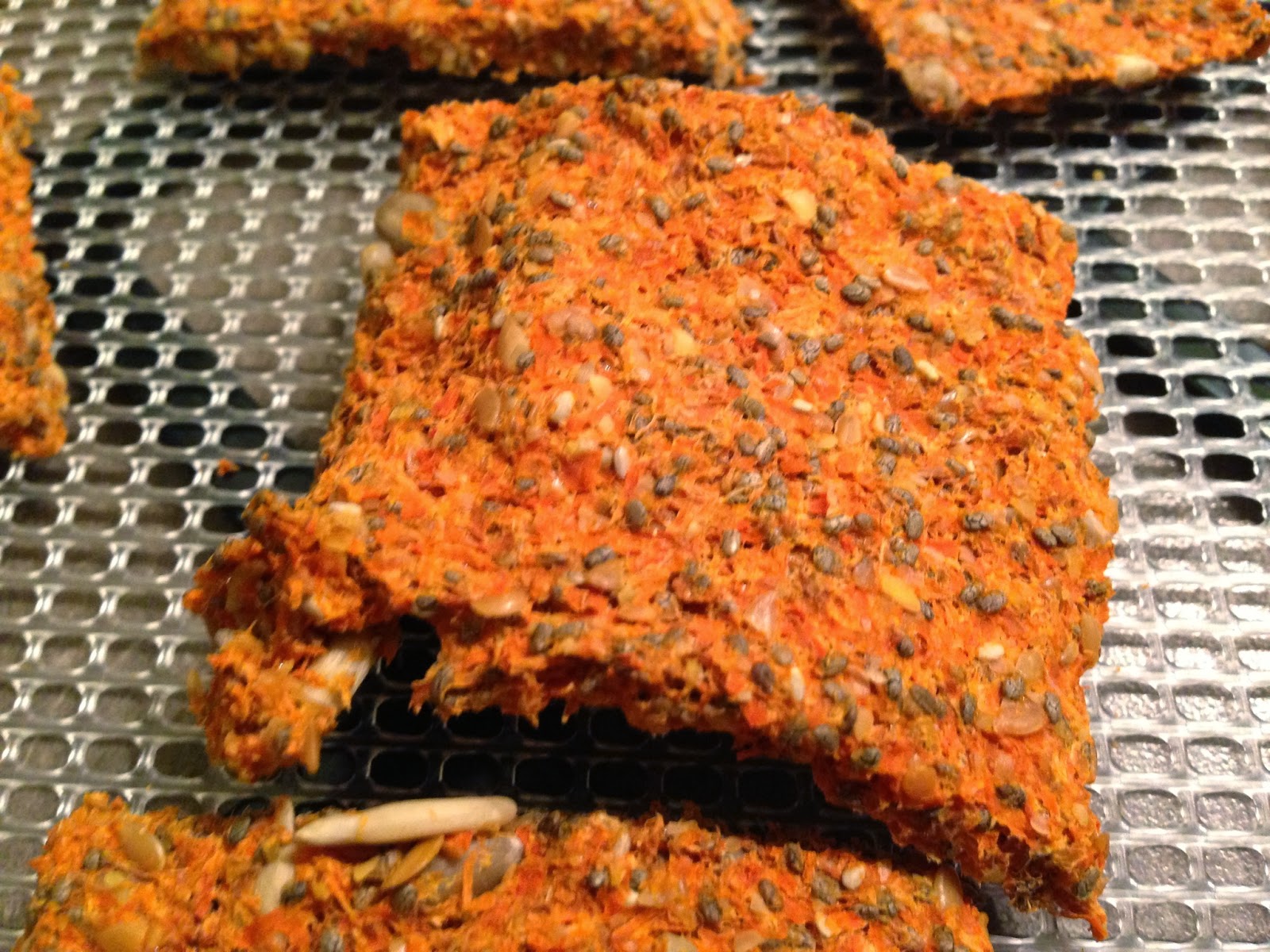 The Vegan Hucklebuck: Raw Vegan Carrot Pulp Crackers