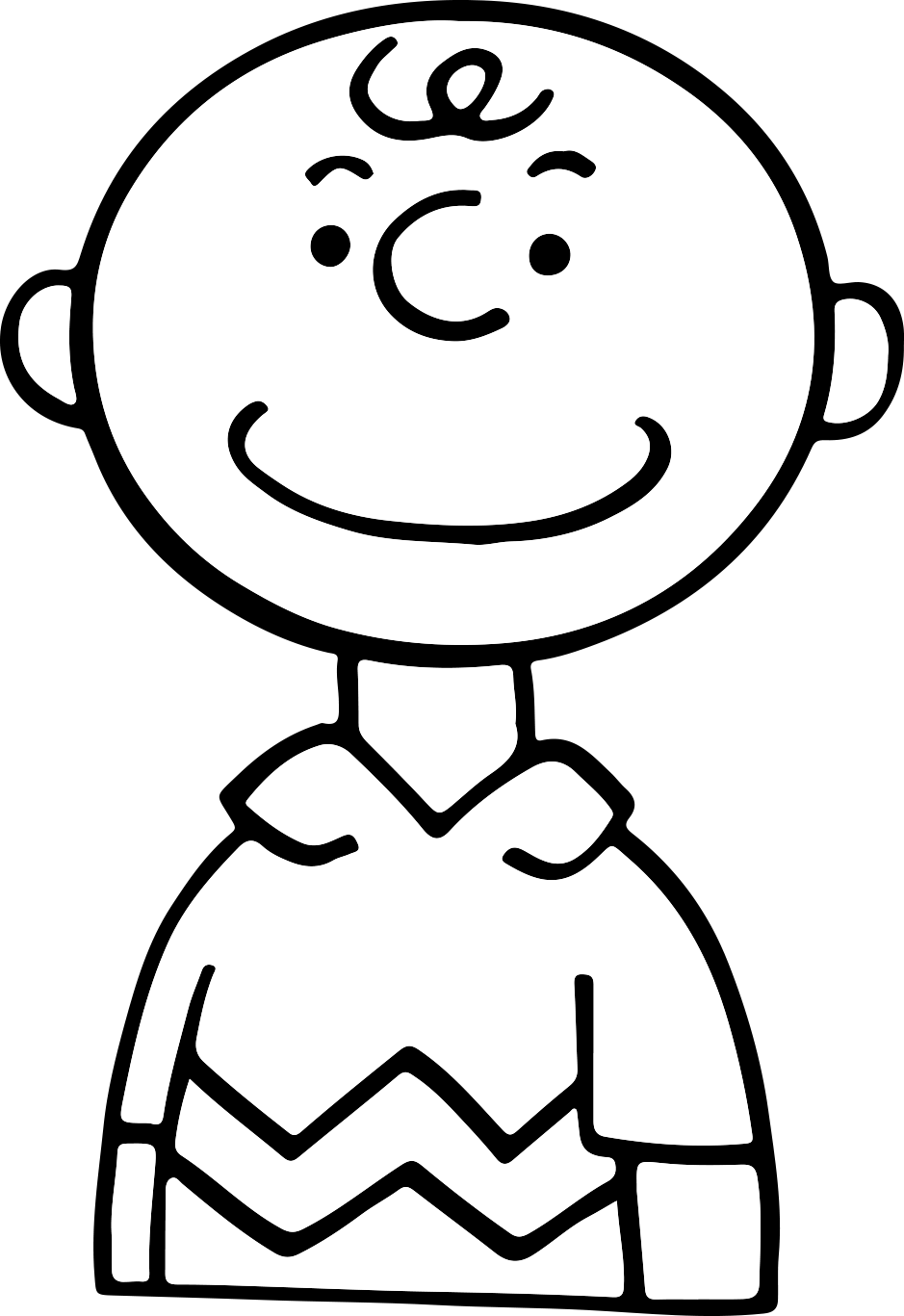 The Primary Pack: Directed Drawing: Charlie Brown in 9 Steps!