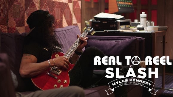 Slash: assista primeiro vídeo da série "Real To Reel With Slash"