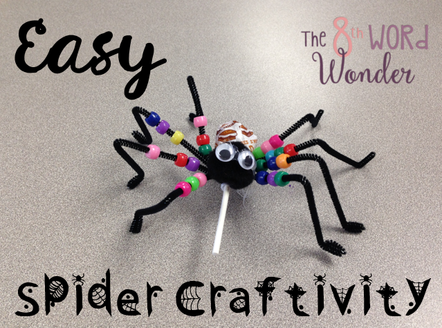 The 8th Word Wonder! Speech & Language Therapy Blog: Easy Spider ...