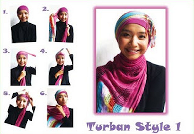 Cara Memakai Jilbab Dasar untuk Model Turban - Cara Berjilbab ...