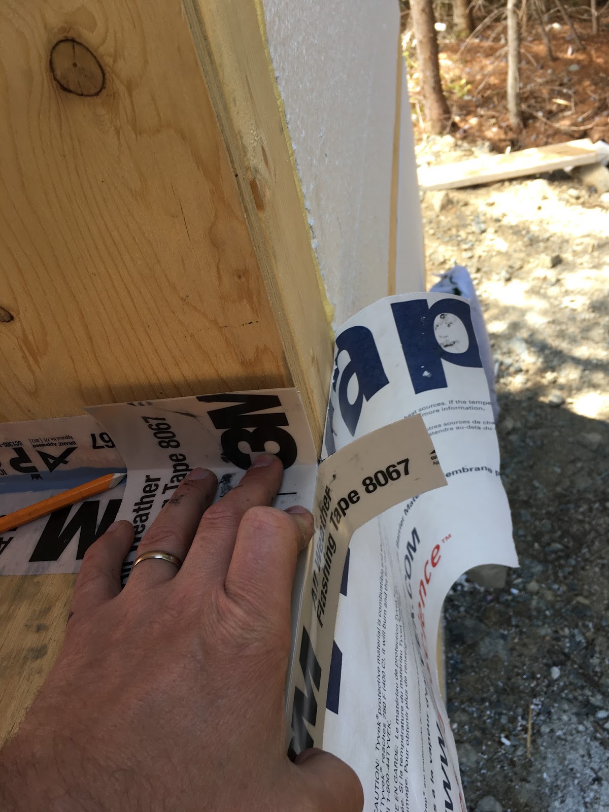 Building the Air Tight Barrier: Window Bucks.