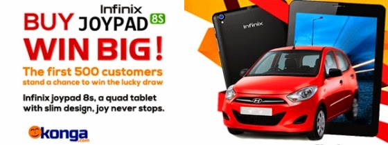 Infinix unveils the Joypad 8s & gives away star price of a Hyundai i10
