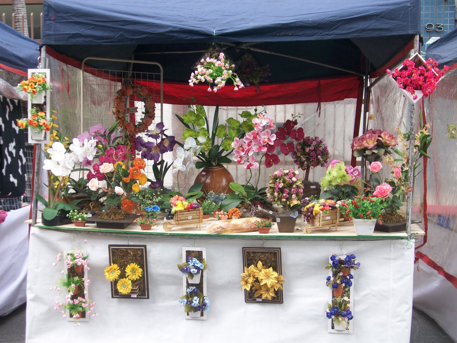 Arranjos de Flores e Decoração: 24a. Feira de Artes da Pompéia Stand ...