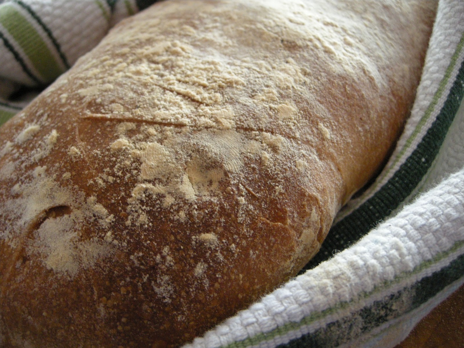 Kitchens Are Monkey Business: Rosie Makes Filone. It's Bread.