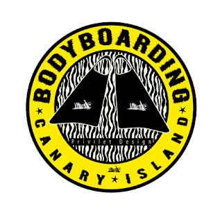Bodyboarding fins logo stickers / Privilet Design . Privilet Design