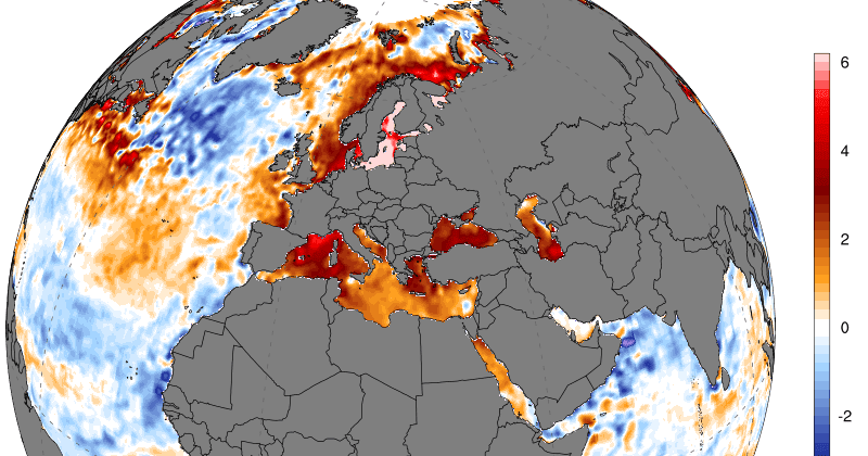 Seemorerocks: Sea temperatures in Cornwall higher than the air
