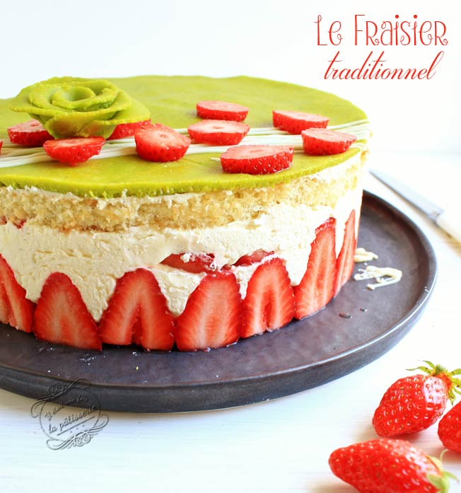 Le fraisier traditionnel : Il était une fois la pâtisserie