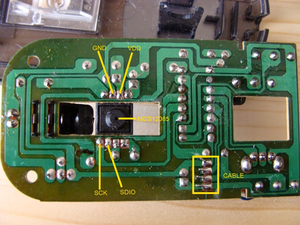 Bored? Me?: Hacking an optical mouse