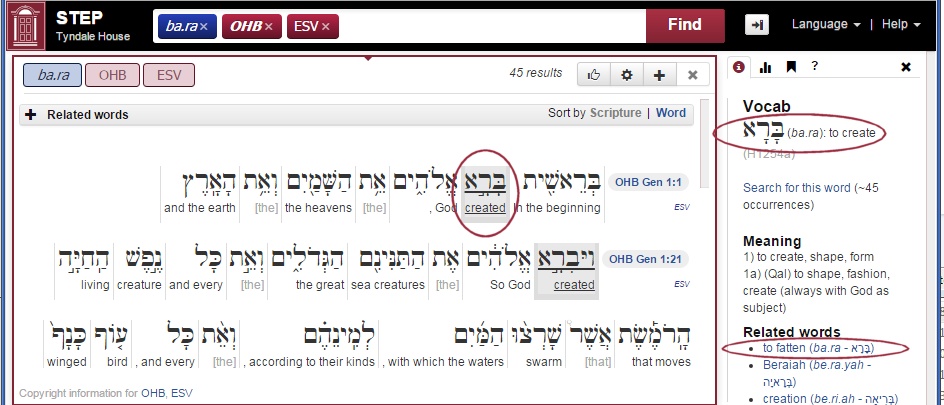 800 more Hebrew words in STEPBible