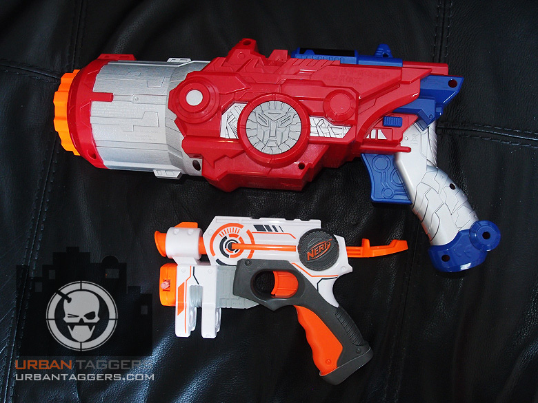 Urban Taggers.: Optimus Prime Cyber Blaster