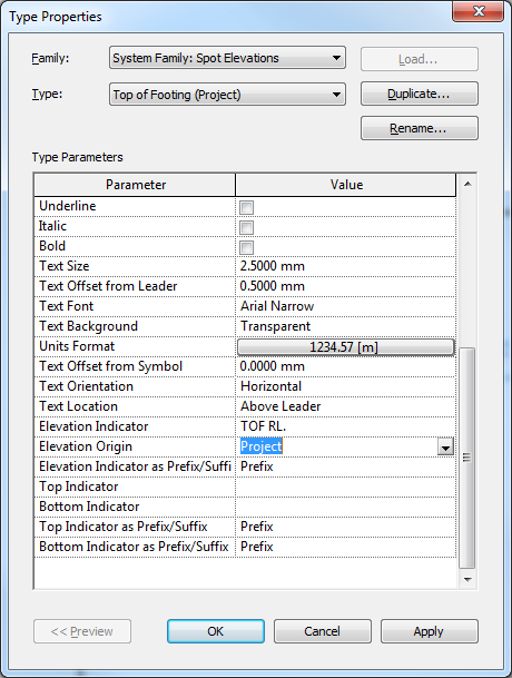 Revit Parameters - Tự học Revit MEP