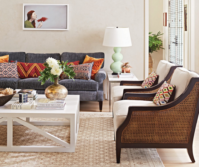 ciao! newport beach: how to add color with home accessories