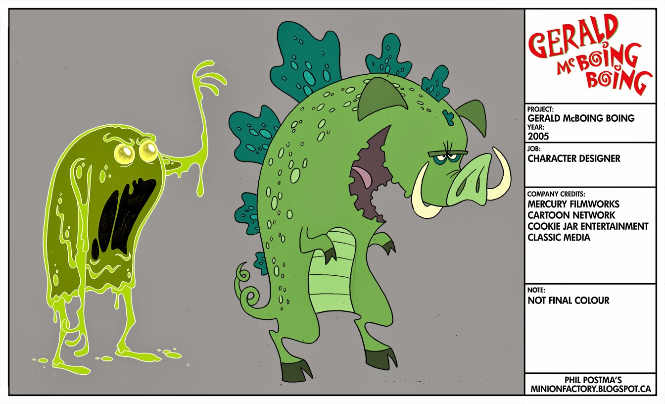 MINION FACTORY: 2005 - Gerald McBoing Boing