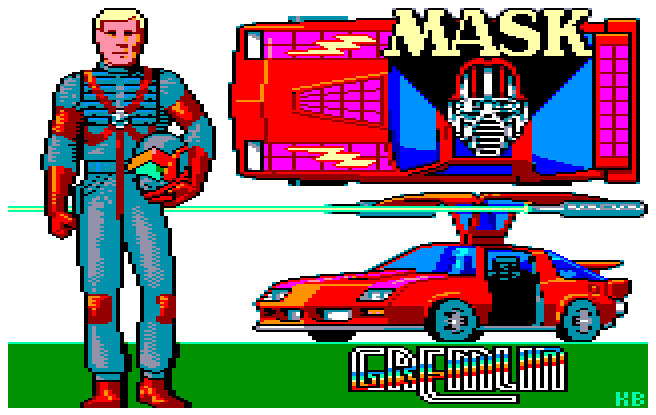 M.A.S.K. Video Game Review In 1987 Amstrad Action Magazine