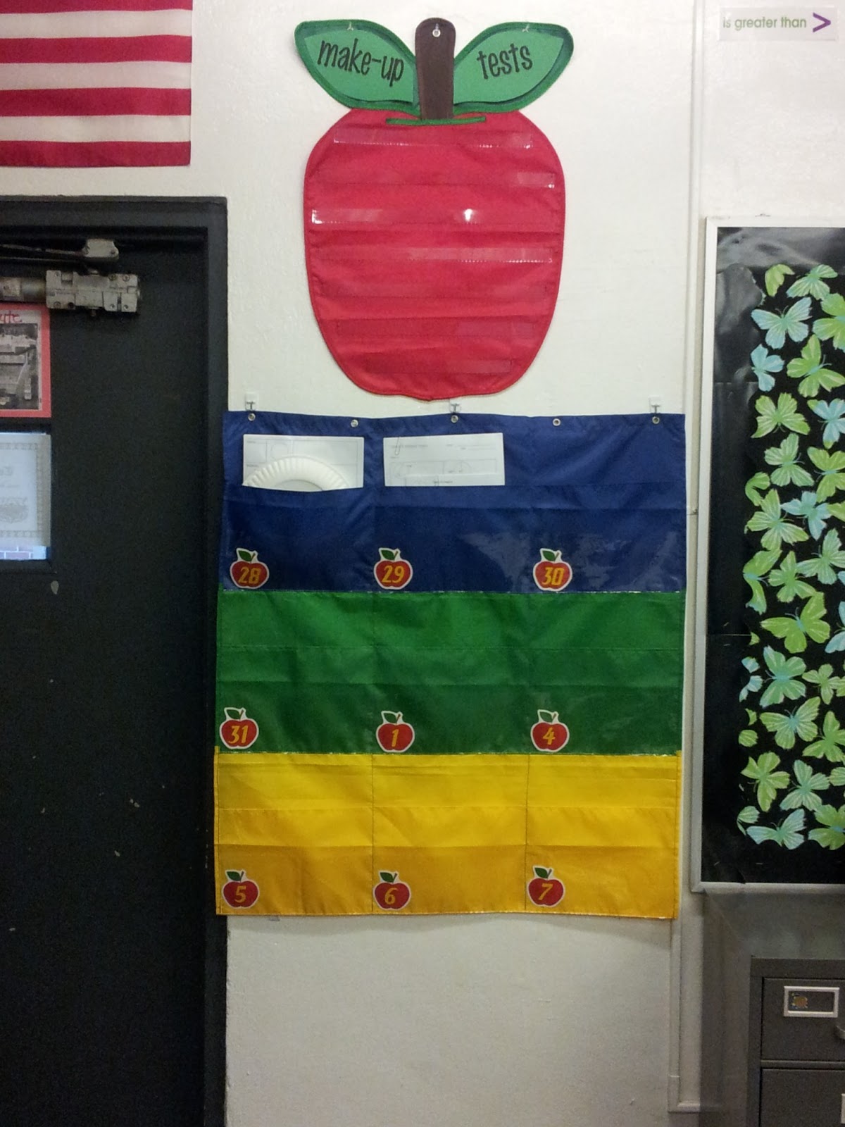 Math by Tori: Make-Up Work Pocket Chart