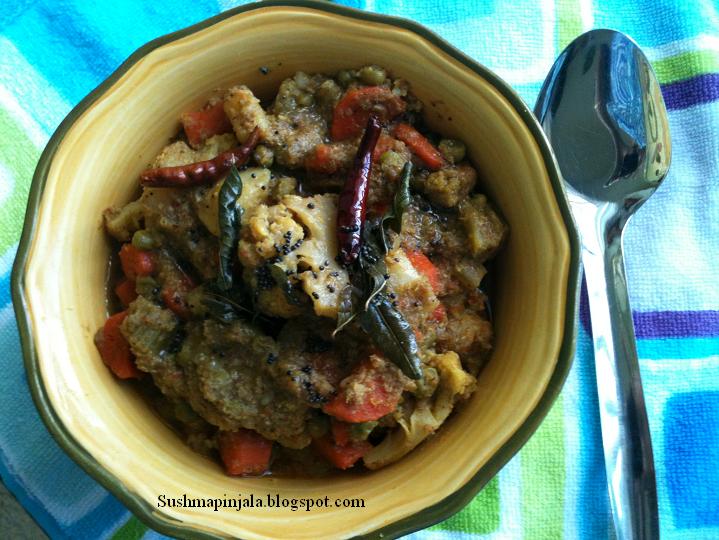 Goan Mixed Vegetable Curry - From Sushma's Kitchen