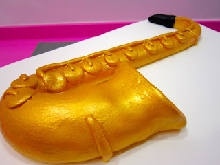 Medusa's Cakes: TARTA SAXOFÓN / SAXOFON CAKE