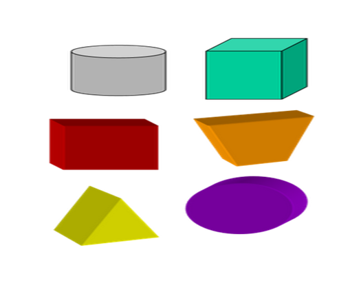 Ruang 3D dan 2D: Bentuk 3 dimensi