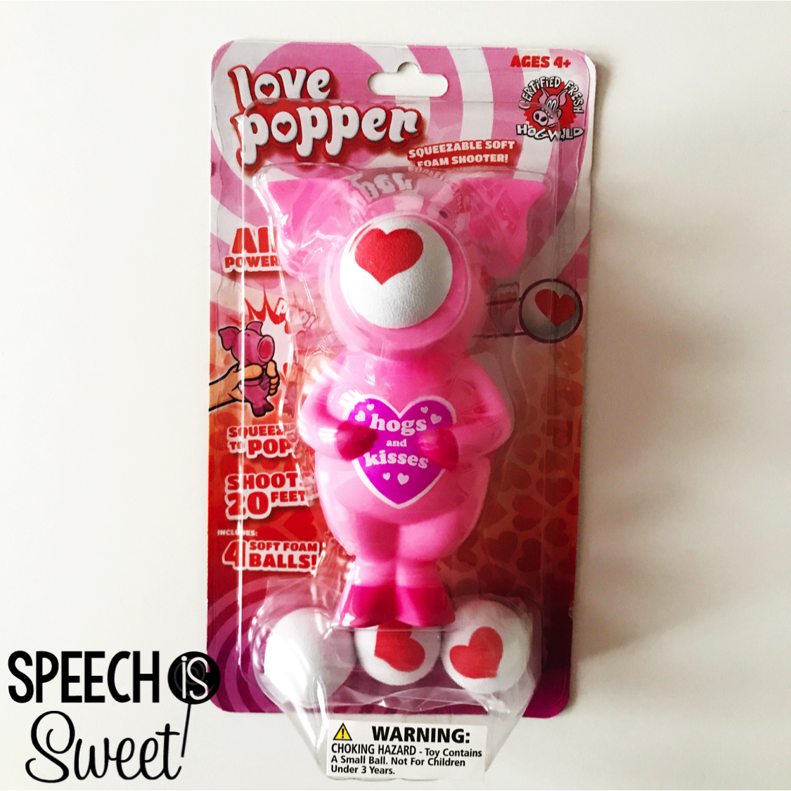 Be Swine! Valentine's Day Articulation Freebie! - Speech is Sweet