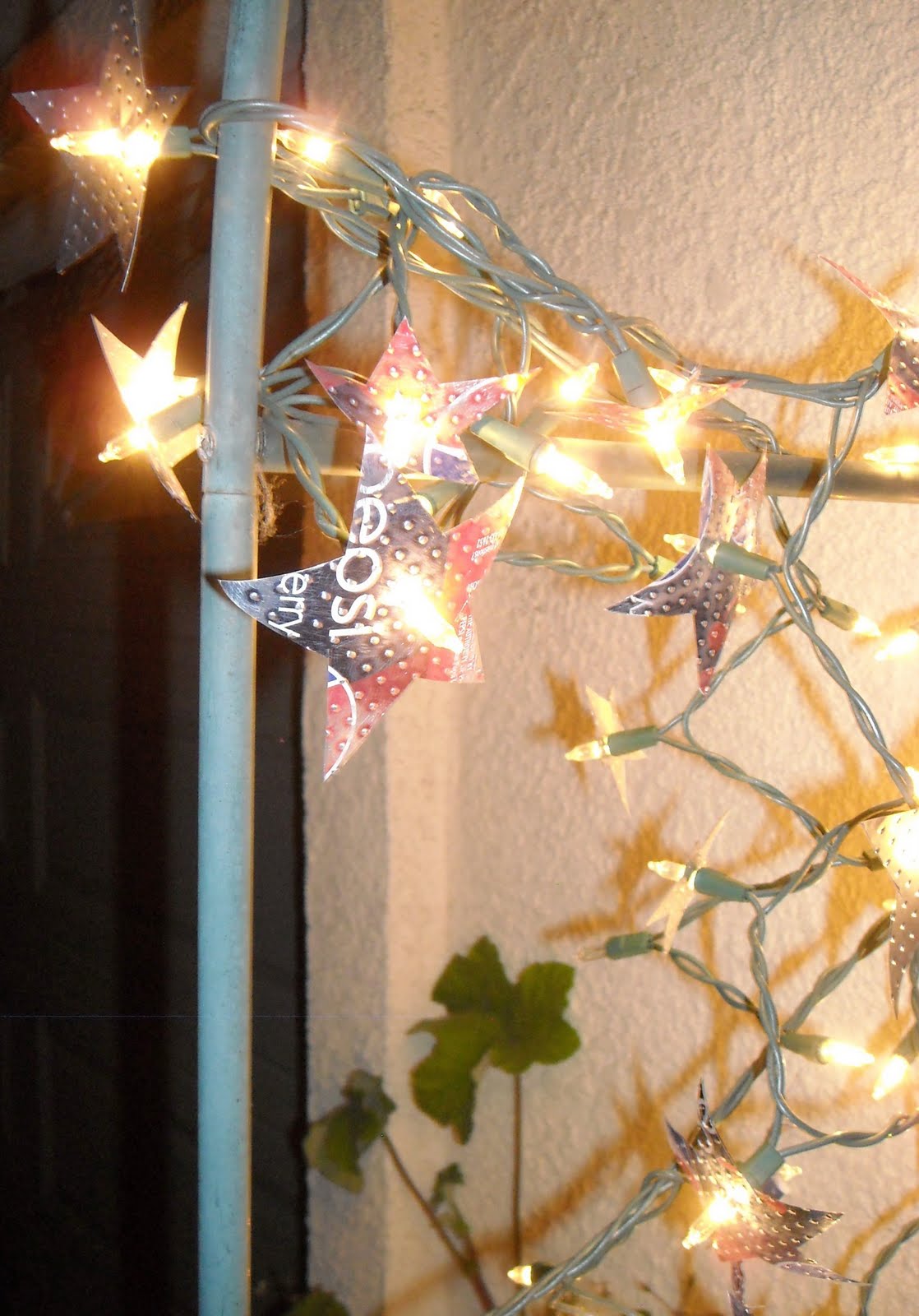 Faerie Dust Dreams: Tuesday Tutorial- "Soda Can Star Lights"