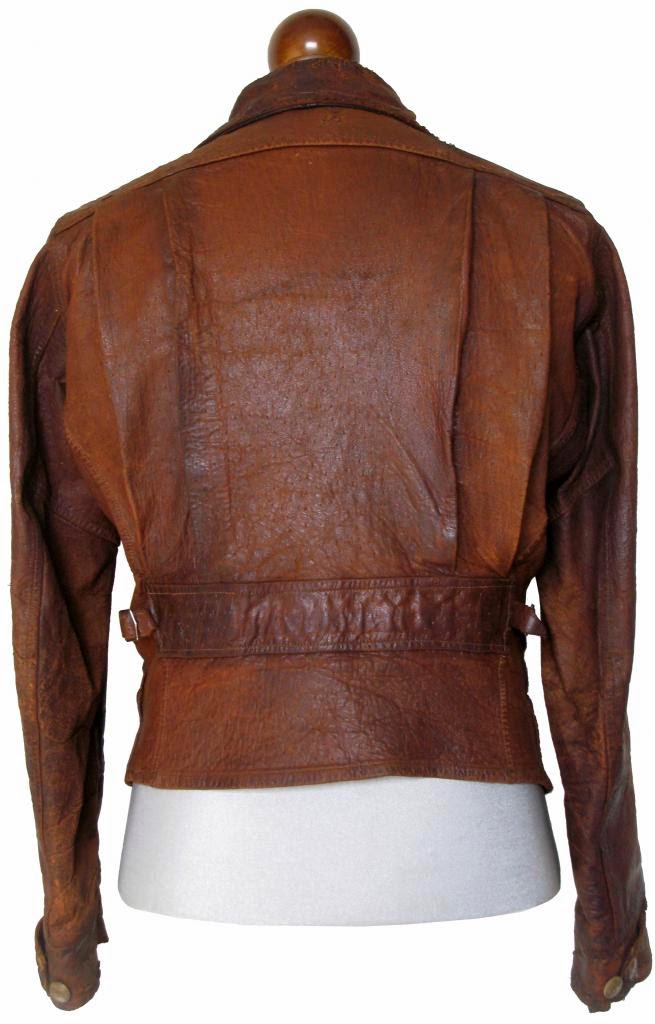 1930s ostrich embossed cossack jacket