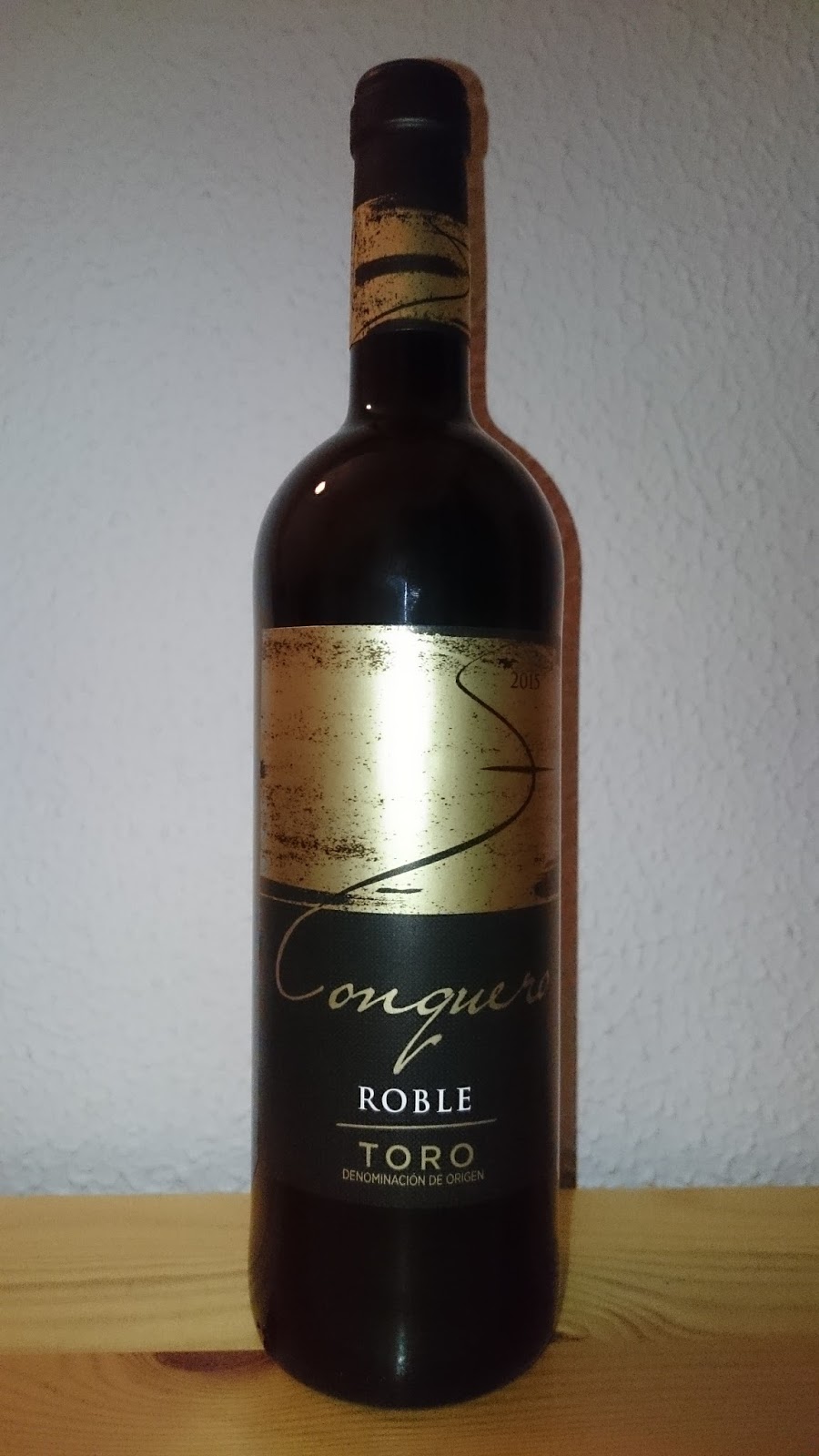 ¿Gusta tomar un vino? pasen y beban: Conquero Roble, DO Toro, Joven 2015
