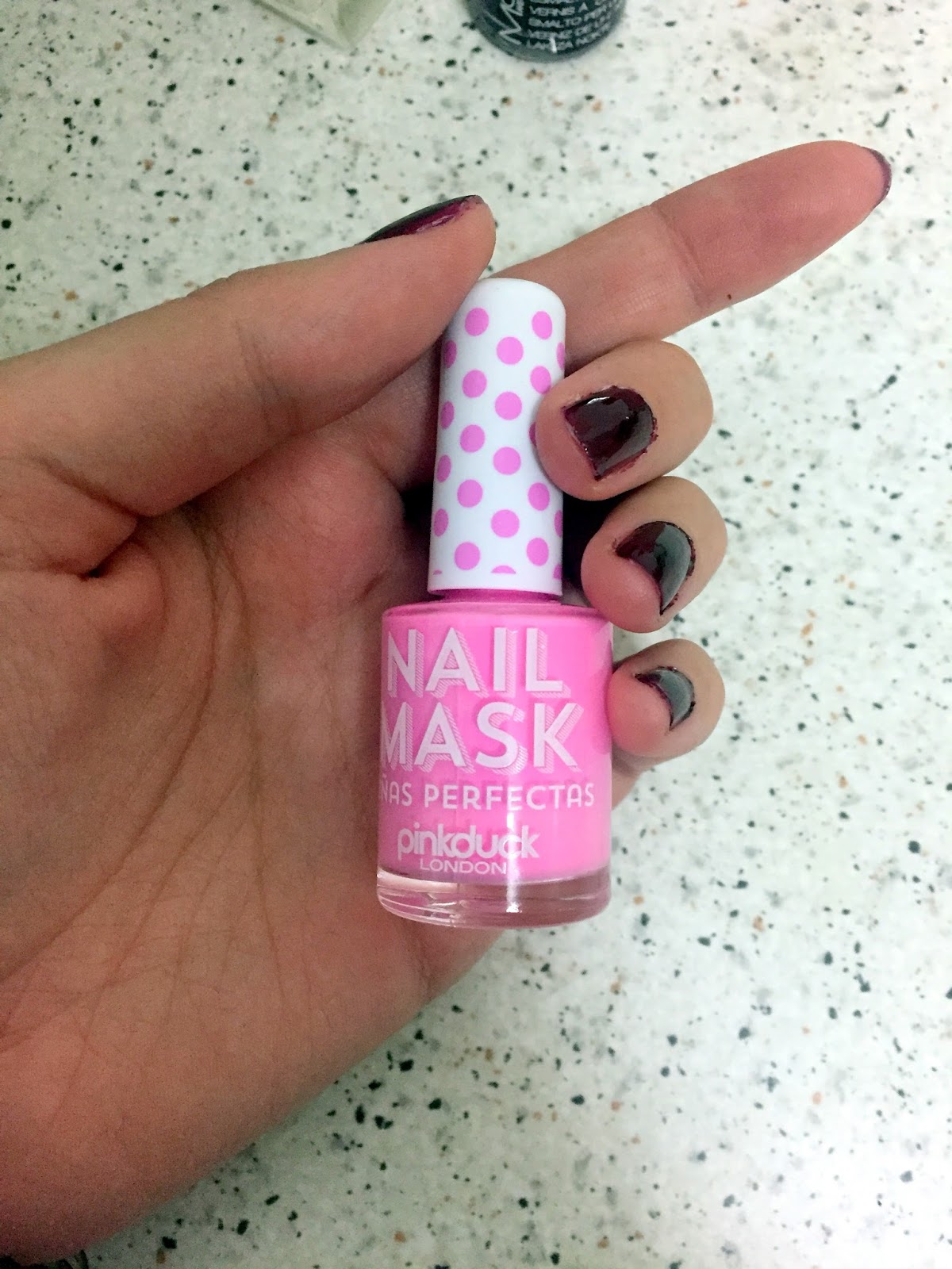 Probando... Nail Mask de Pink Duck - ♥velvetmarina♥
