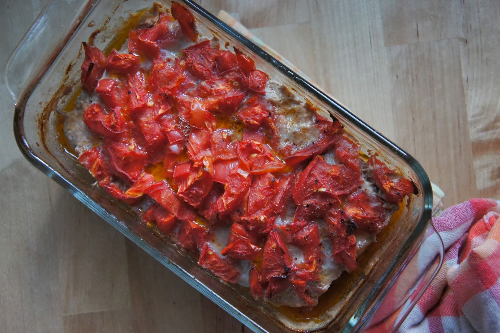 Kid Can Eat!: Grassfed Meatloaf with Roasted Tomato Topping