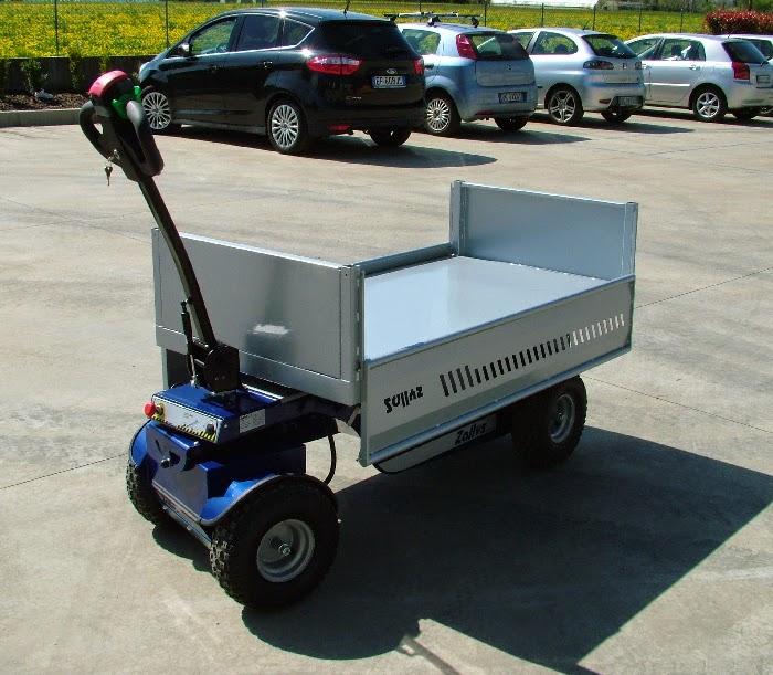 Electric drive tug Zallys Made in Italy: Electric load mover Zallys ...