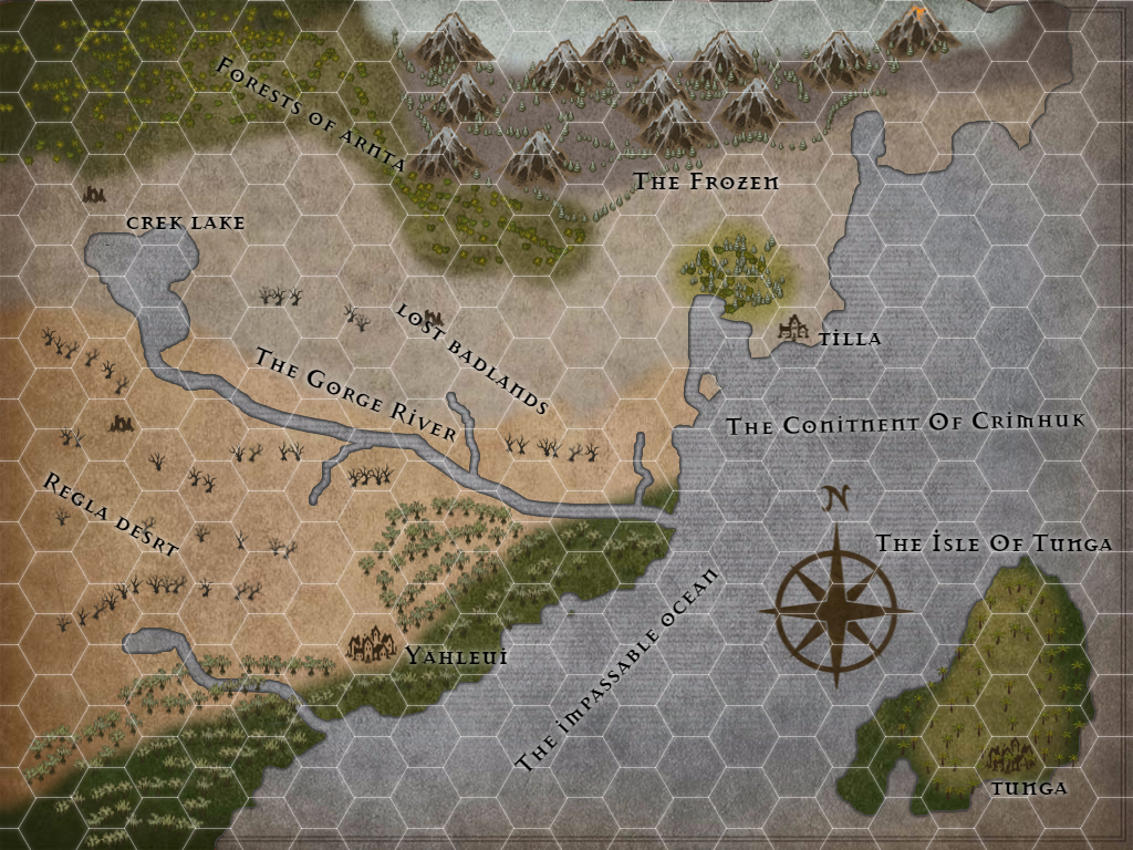 The 3 Toadstools : Bit of an update to the Crimhuck map