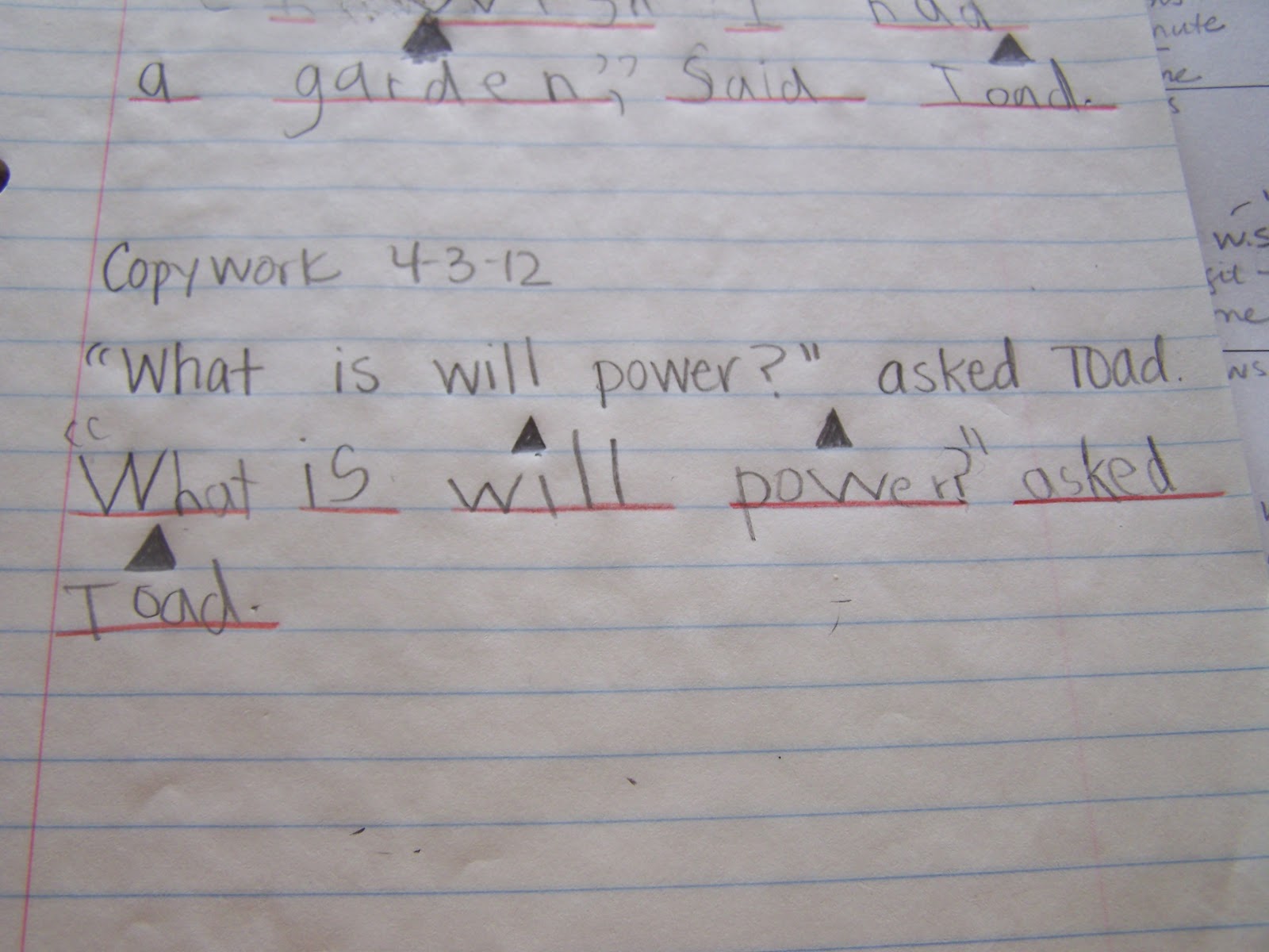 Walnut Hill Homeschool: Copywork and Journal Writing