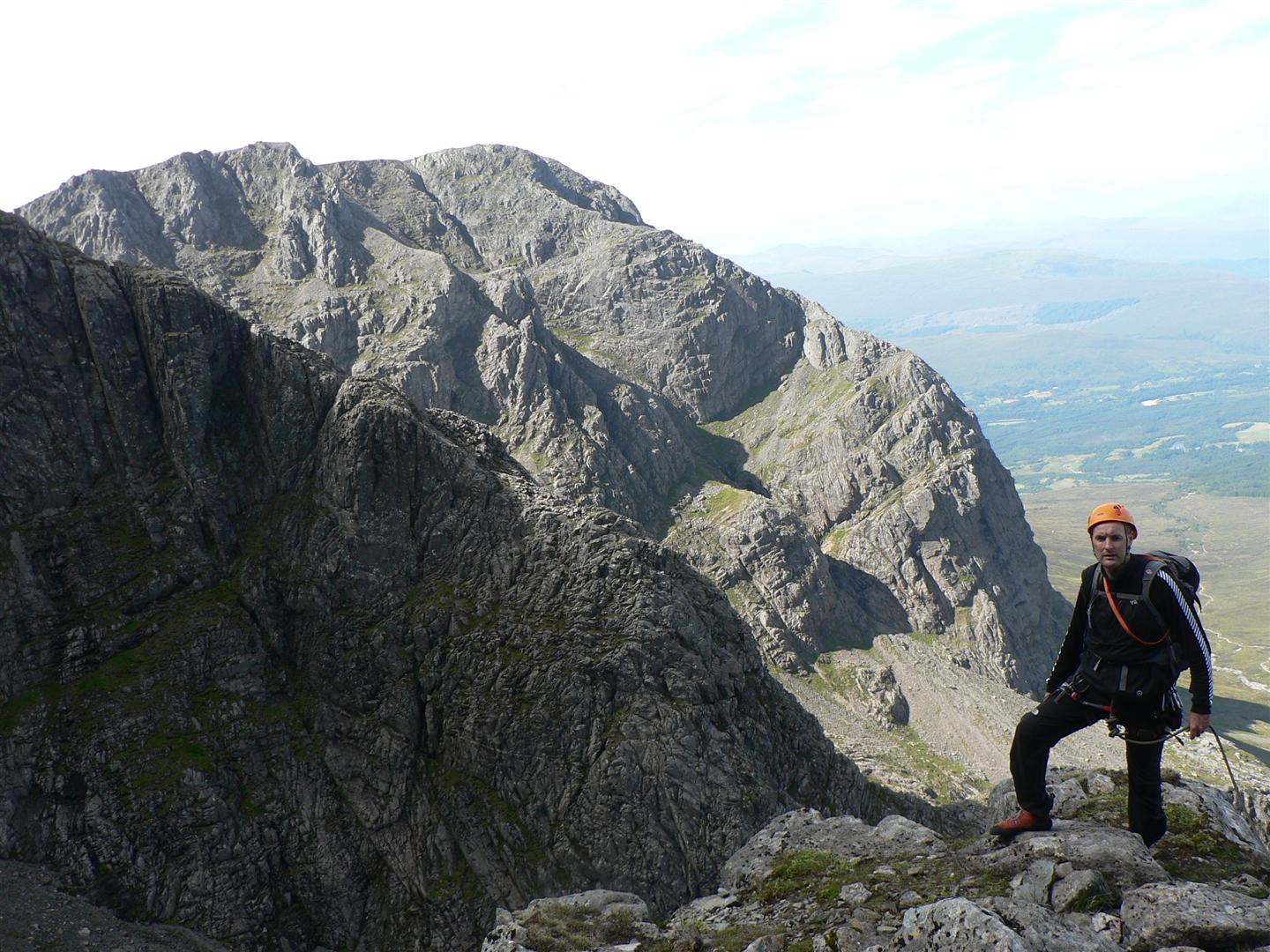 At The Bealach: Observatory Ridge, Ben Nevis