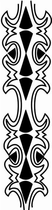 UKIRAN ADAT ASMAT PAPUA - Papuan Curls