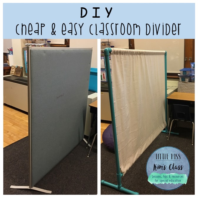 Little Miss Kim's Class: DIY Cheap & Easy Classroom Divider with PVC Pipe Little Miss Kim's Class: DIY Cheap & Easy Classroom Divider with PVC Pipe
