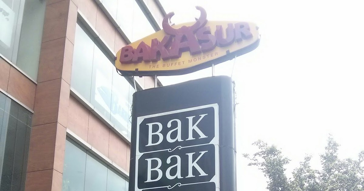 Being Bakasura: Beer, Breakfast & Bak Bak : Bak Bak Bar, Koramangala ...