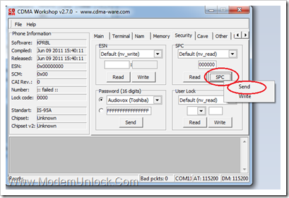 Unlock Huawei e1732 net setter modem