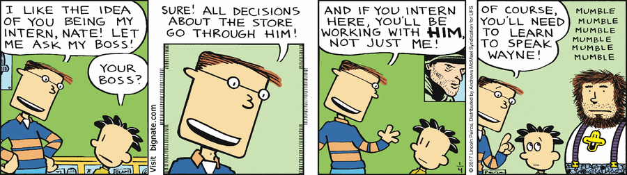 Kleefeld on Comics: On Strips: Big Nate, Comics Intern