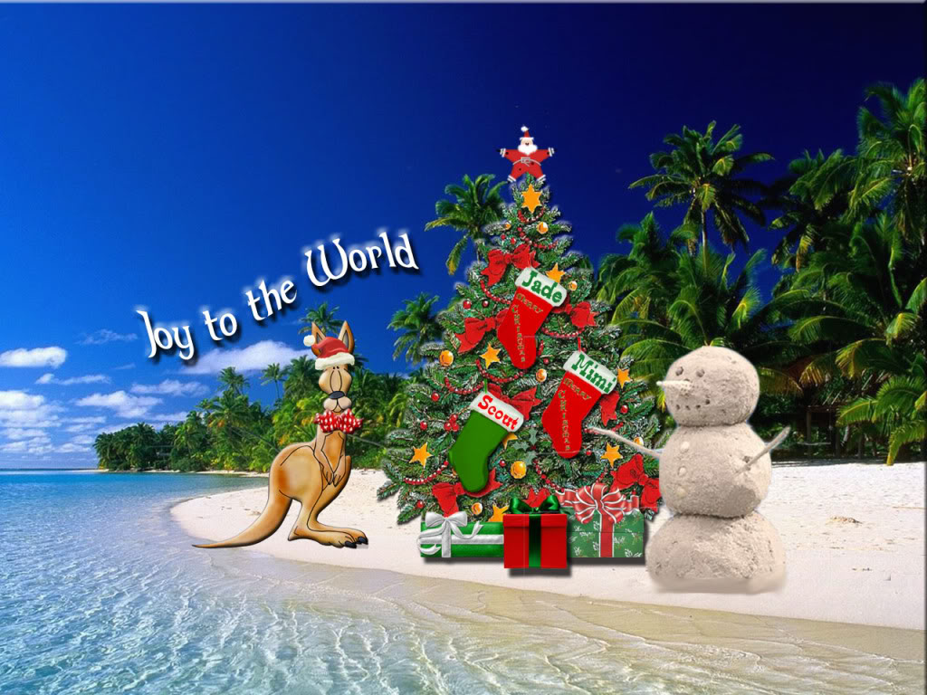 Božićne slike: Božić na plaži u Australiji
