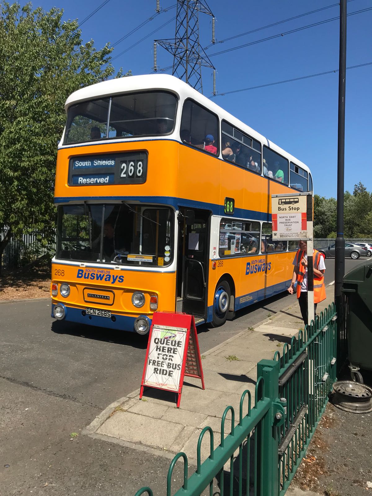 North Tyneside Steam Railway: Bus Shuttle Service